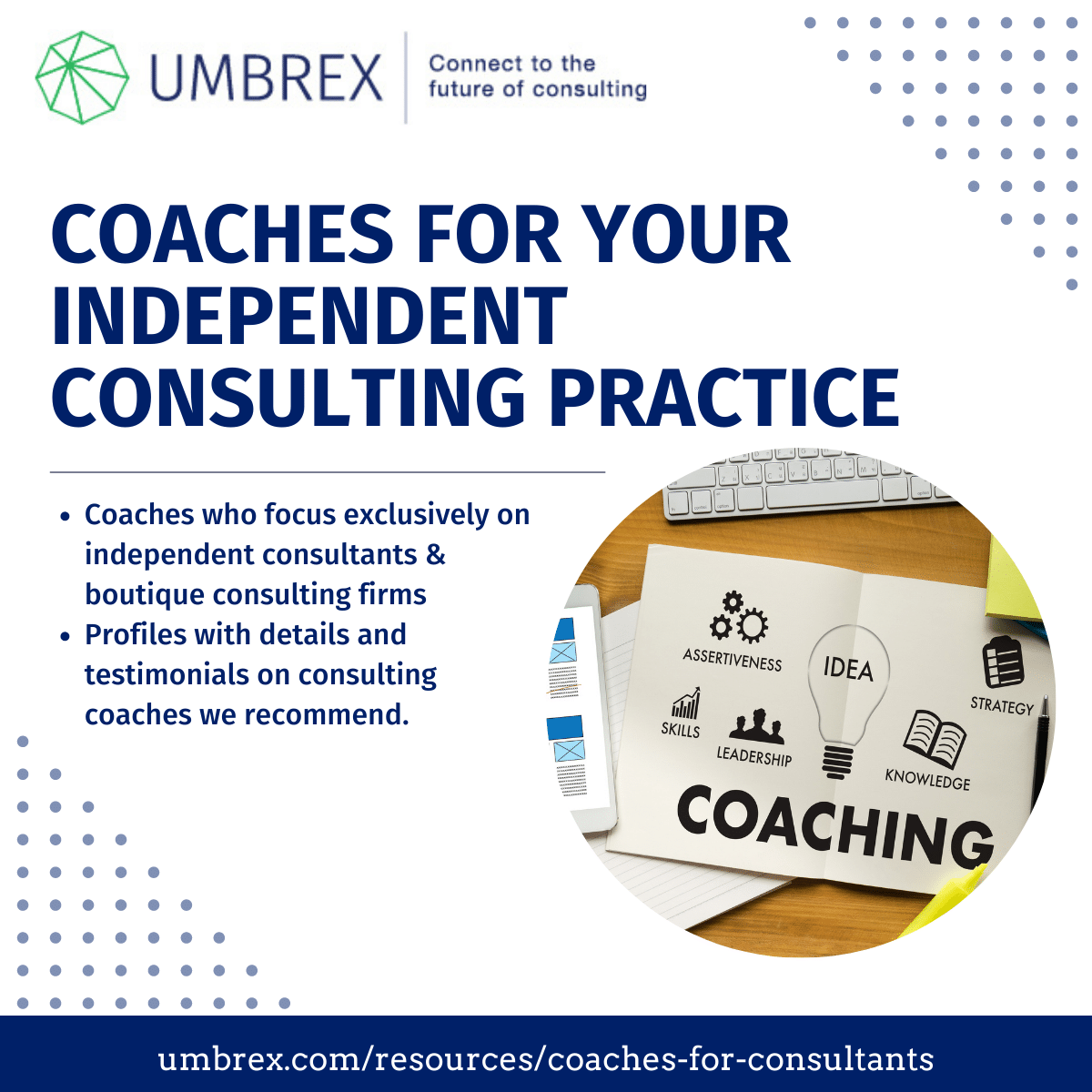Business Coaches for Independent Consultants | Umbrex