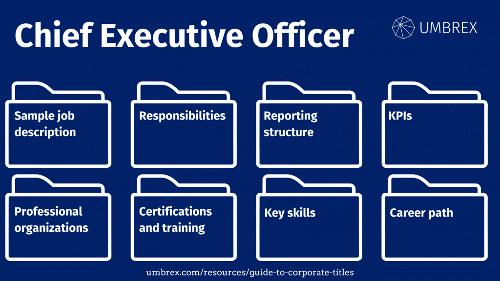 Chief Executive Officer | Umbrex