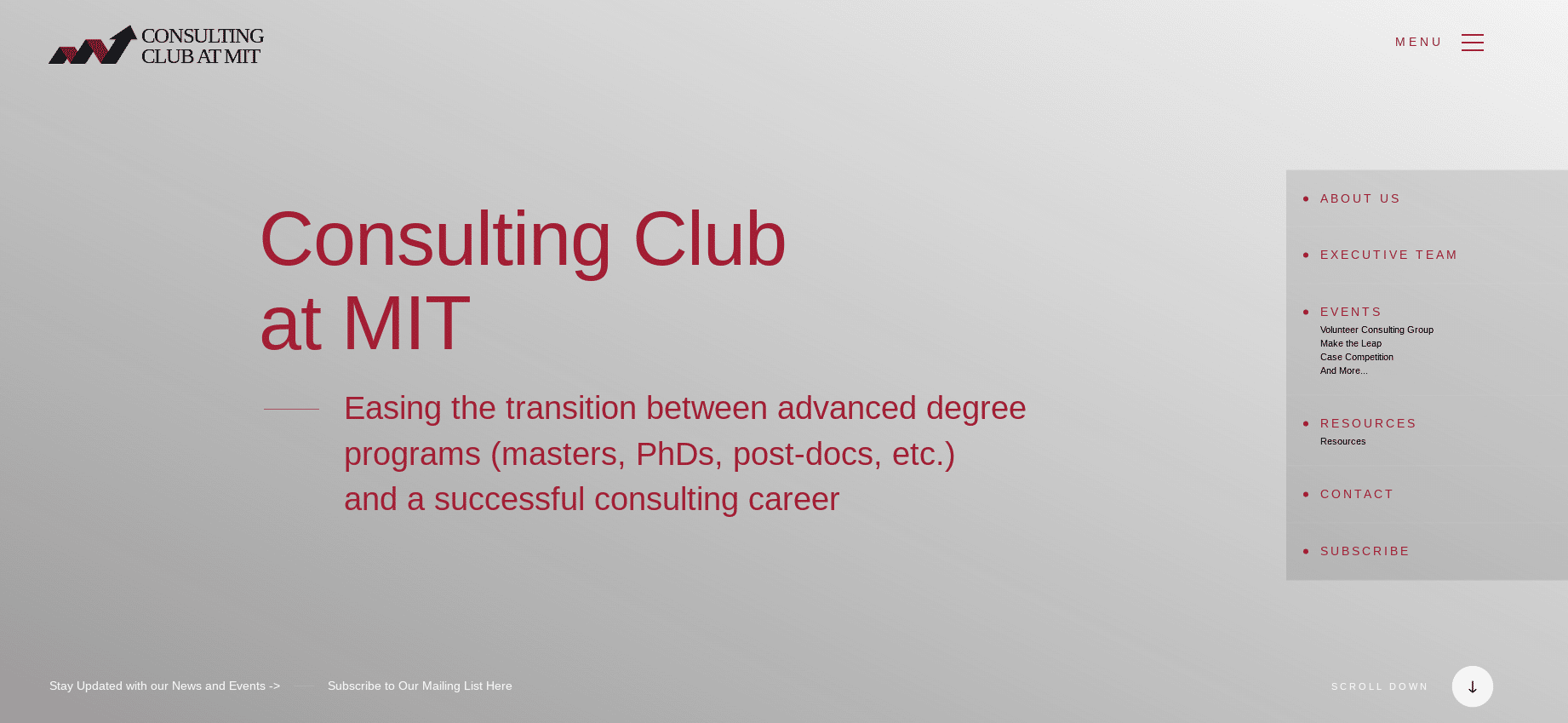 Consulting Club at MIT