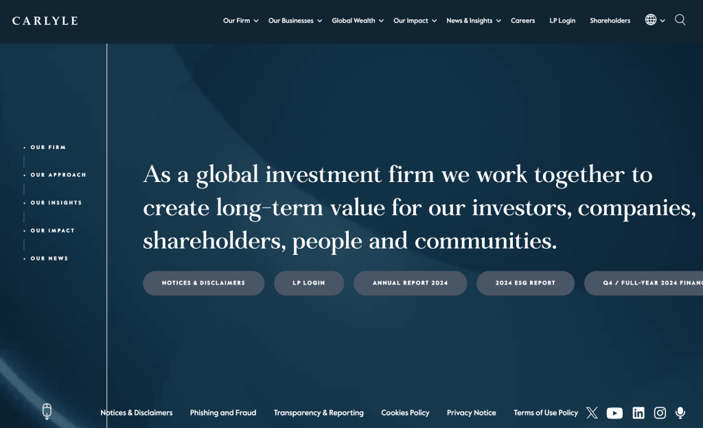 The Carlyle Group | Umbrex