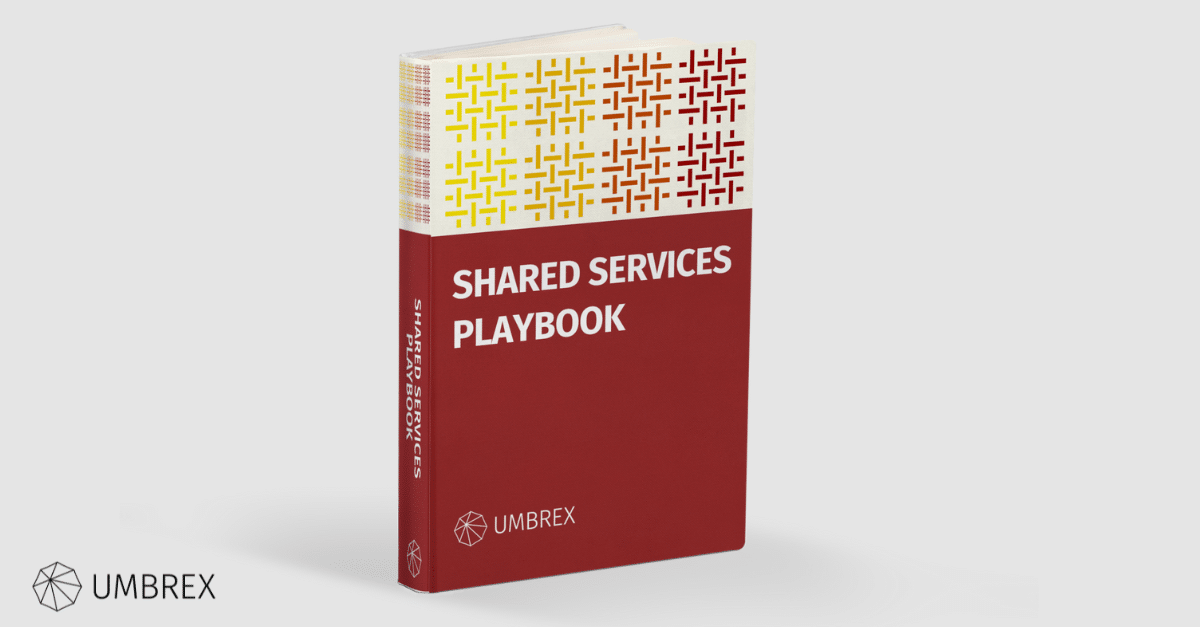 Shared Services Playbook | Umbrex