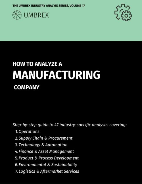Cost of Goods Sold (COGS) Breakdown and Margins Analysis | Umbrex